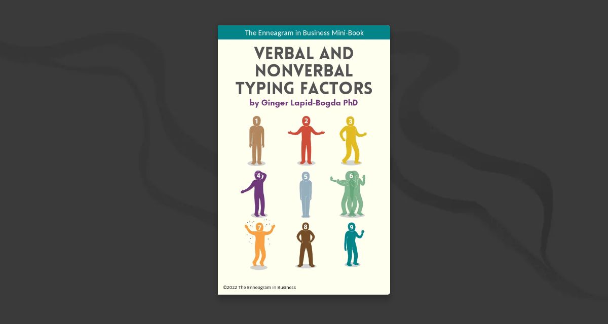 Verbal and Nonverbal Typing Factors